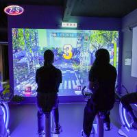Quality Interactive Projection Cycling Simulator Motion Sensing Bike Simulator For Gym manufacturer