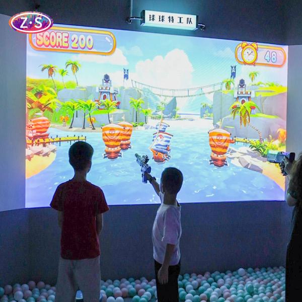 Quality Multi Game Interactive Wall Projection Short Throw Projector High Traffic for sale
