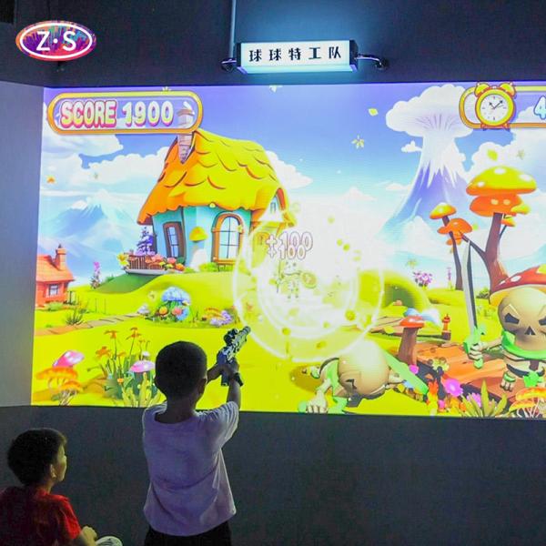 Quality Multi Game Interactive Wall Projection Short Throw Projector High Traffic for sale