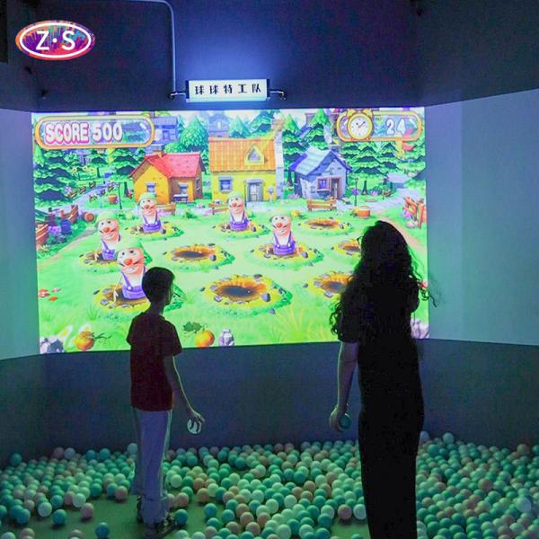Quality 3800 Lumens Dynamic Projector Interactive Wall Games For Entertainment for sale
