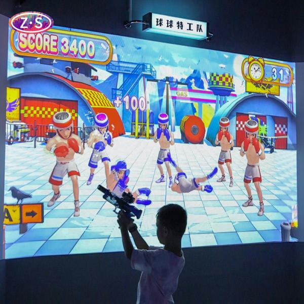 Quality 3800 Lumens Dynamic Projector Interactive Wall Games For Entertainment for sale