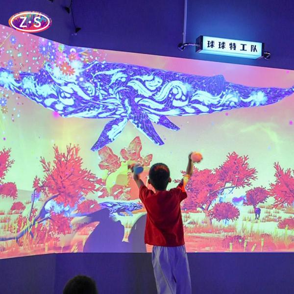 Quality Customized Large Wall Interactive Games Immersive Dynamic Capture For Science for sale