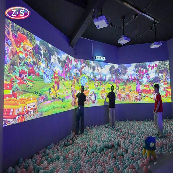 Quality Customized Large Wall Interactive Games Immersive Dynamic Capture For Science for sale