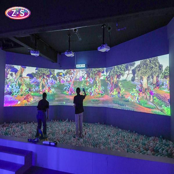 Quality Customized Large Wall Interactive Games Immersive Dynamic Capture For Science for sale