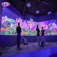 China 12m*2.2m Interactive Wall Games 3D Interactive Wall Projection System for sale