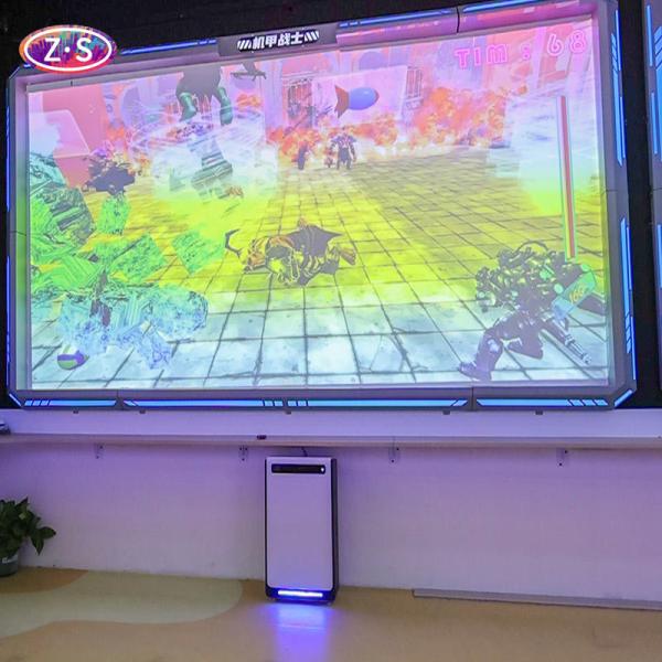 Quality Motion Sensing Mech Warrior 1920x1200 Interactive Projection Games for sale