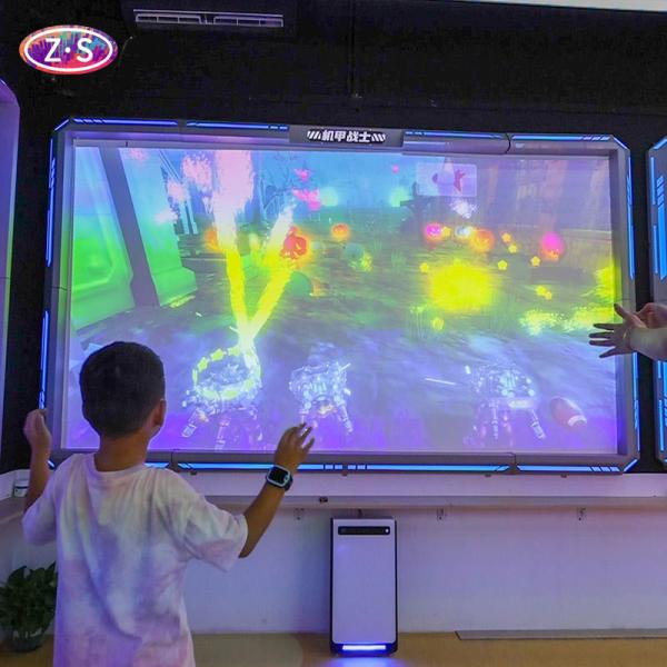 Quality Amusement Parks Motion Sensing Game Zombie Battle Escape Projector Games For for sale