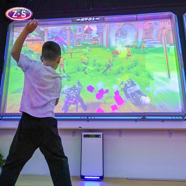 Quality Skeleton Battle Ceiling Projector Games No Controller AR Mech Warrior System for sale