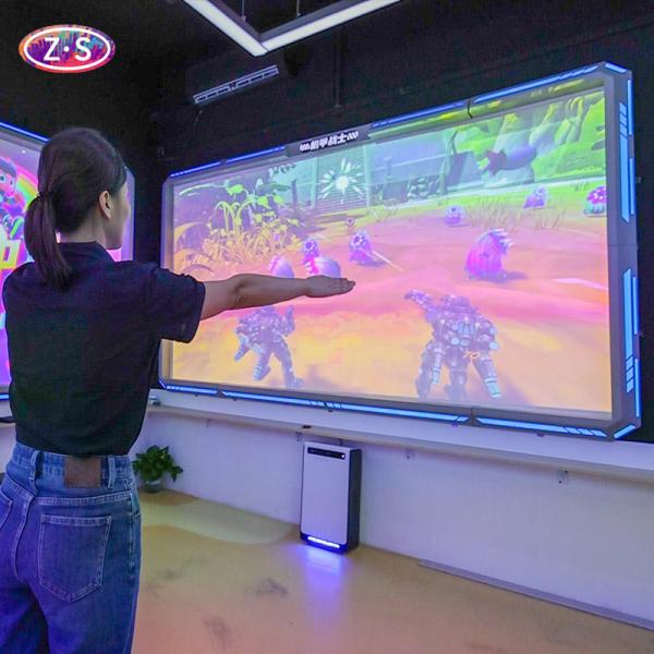 Quality High Tech Motion Sensing Game AR Mechwarrior Interactive Projector Games for sale