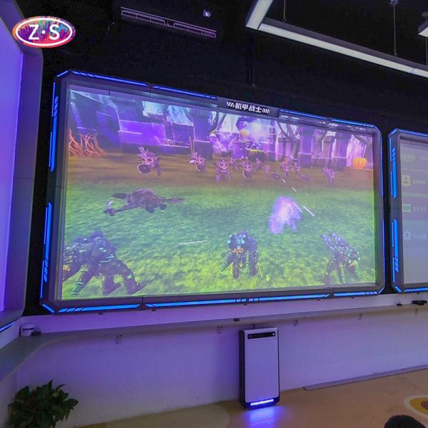 Quality Skeleton Battle Interactive Projector Game System Mech Warrior Interactive Games for sale