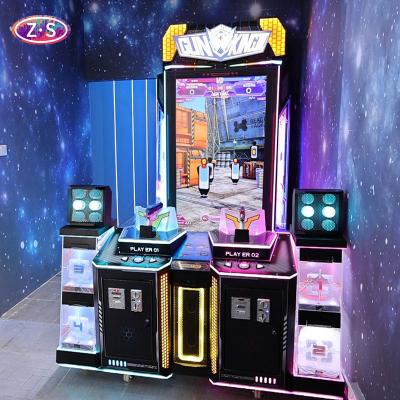 China Gun Arcade Games Simulator 75 Inch Screen Arcade Machine Shooting Games for sale