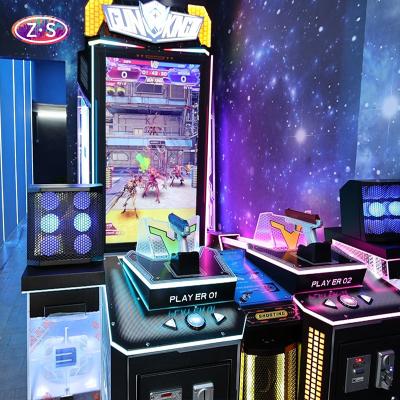 China Coin Operated Gun Arcade Games System 110V-250V Arcade Gun Cabinet for sale