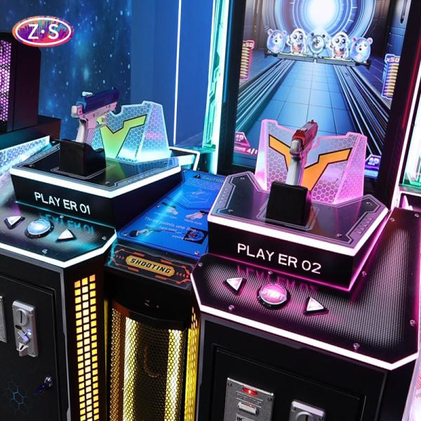 Quality 75in Display Arcade Shooting Games Dual Player Arcade Machine Gun Games for sale