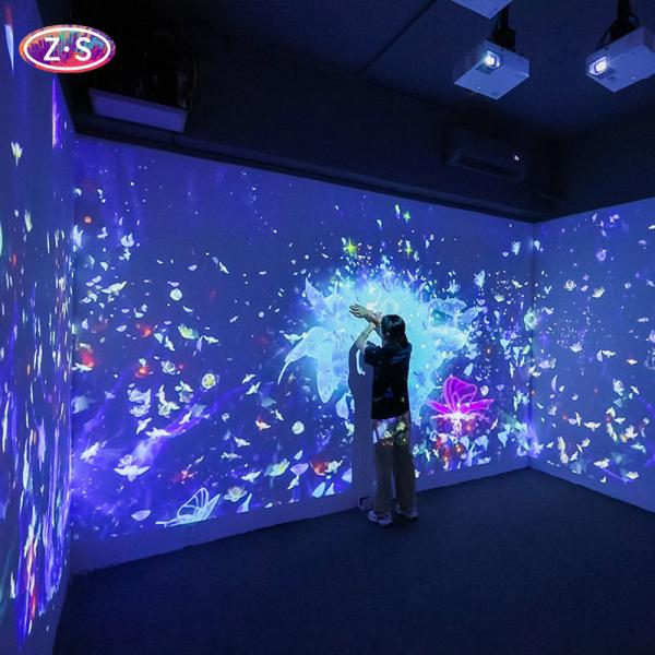 China Seamless Visual Symphony Floor Wall Projection Holographic For Wedding Venues supplier