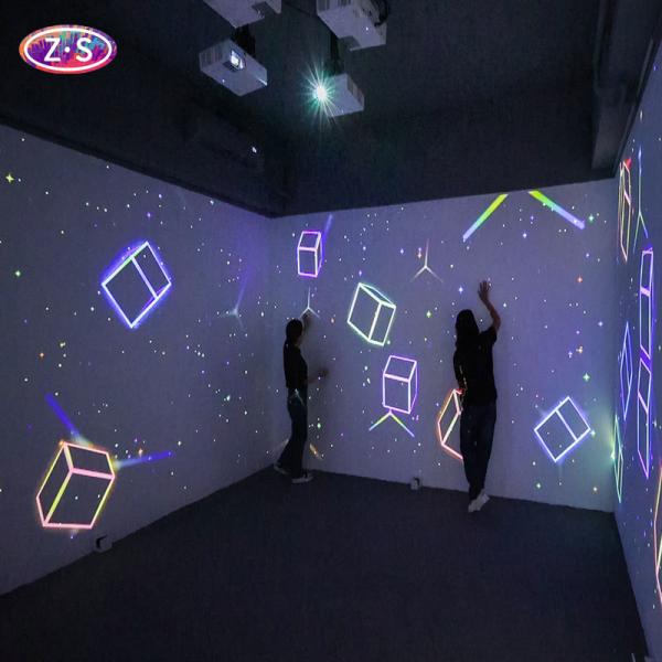 Quality 6000 Lumens Immersive Restaurant Experience 1024*768 Interactive Dining Spaces for sale