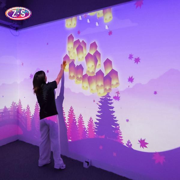 Quality 6000 Lumens Immersive Restaurant Experience 1024*768 Interactive Dining Spaces for sale