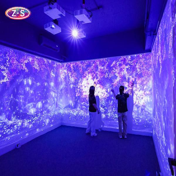 Quality Seamless Blending Immersive Holographic Display Giant Canvas Projection Mapping for sale