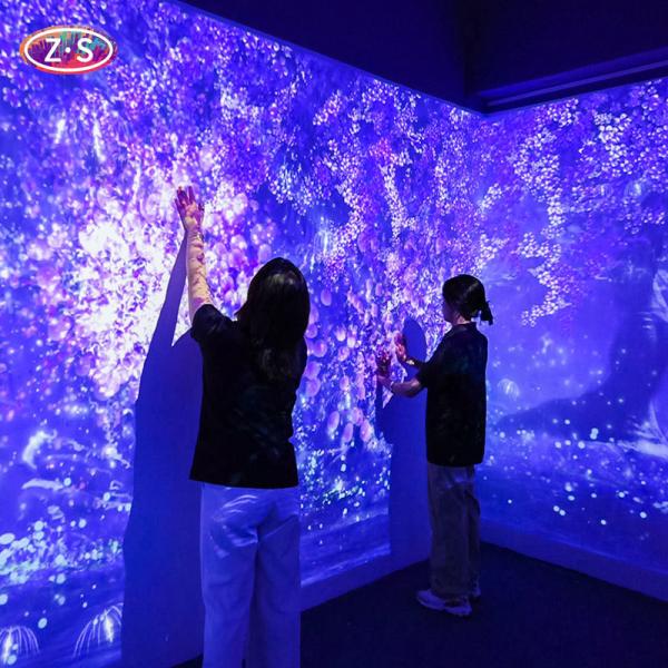 China 1080P Wall Floor Interactive Hologram Display Interactive Holographic Projection supplier