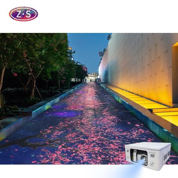 Quality 80 Scenes Floor Interactive Projection 1024*768 Ground Projector Games Immersive for sale