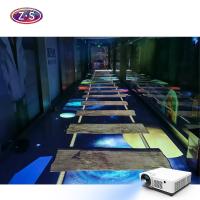 Quality 1024x768 Interactive Floor Projector Games LCD DLP Projection Games On Wall manufacturer