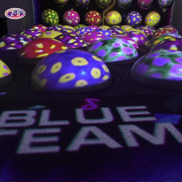 Quality Immersive Crazy Maths Game Jumping Ball Interactive Games DLP Display Technology for sale