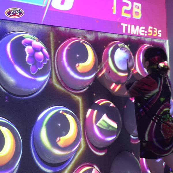 Quality Theme Park Immersive Jumping Ball Game Experience Durable Laser Projection for sale