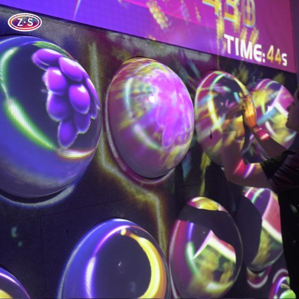 Quality Immersive Jumping Sphere Price 3 Games Pre Loaded Remote Control Projection for sale