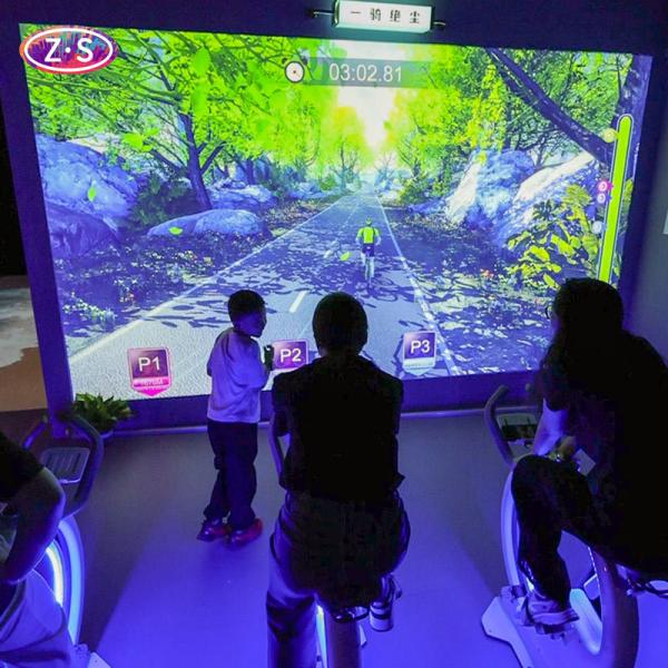 China Immersive Fitness Dynamic Cycling Vibrant Virtual Landscapes With Cutting-Edge Tech  supplier