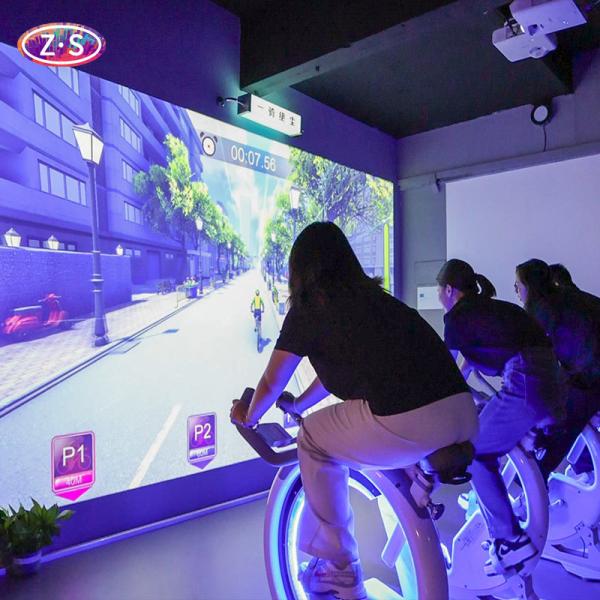 Quality Authentic Riding Experience Dynamic Cycling Simulator Adaptive Resistance for sale
