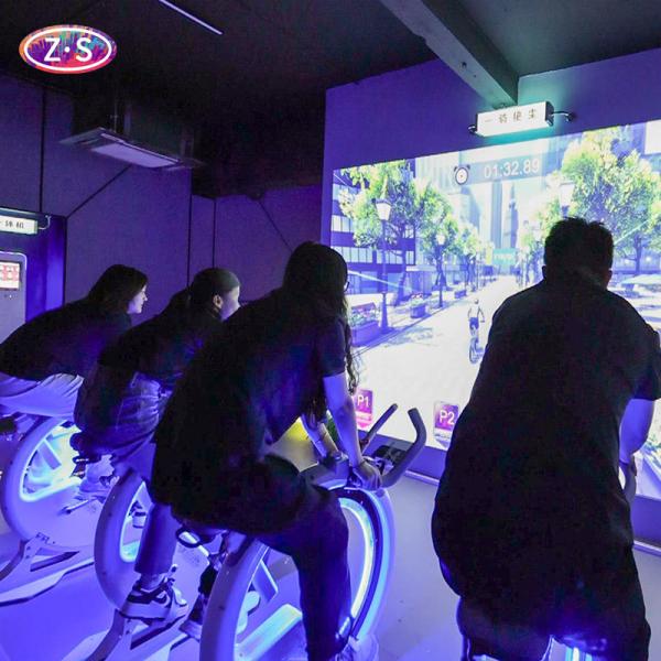 Quality Emergency Safety Stop Button Dynamic Cycling Simulator For Gyms Studios for sale