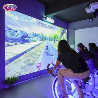 China Realistic Terrain Simulation  Dynamic Cycling Simulator Conquer Virtual Trails for sale