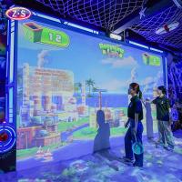 China Multiple Scenarios Interactive Projection Game Magical Beach Effects For Enhanced Play for sale