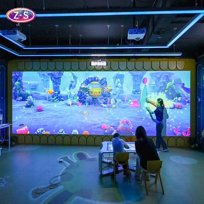 China Multiplayer AR Interactive Games Projection Immersive Interactive Wall Drawing for sale