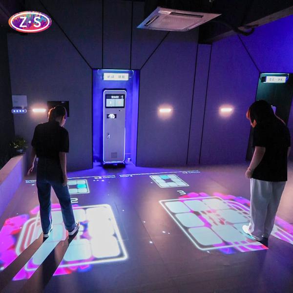 Quality Real Time Interactive Projection Plug And Play Mobile Interactive Floor Easy for sale