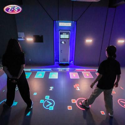 China Multiplayer Cooperative Mobile Interactive Floor Projection System Team Games for sale