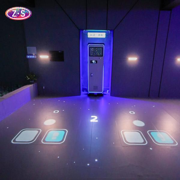 Quality Instant Setup Mobile Interactive Floor Projection System No Installation Time for sale