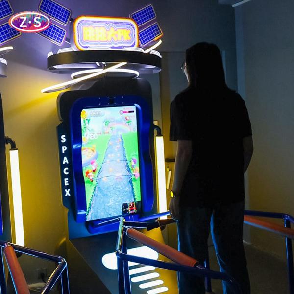 China Commercial Ready Motion-Sensing Trampoline For Malls Playgrounds Sports Venues supplier