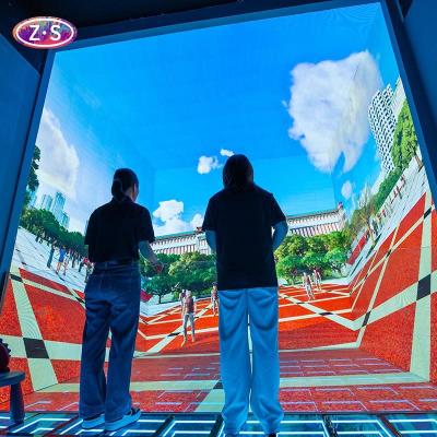 China Full-View Immersive Experience LED Projection Cinema 360° Surround Sound System for sale