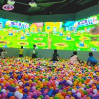 China Dynamic Capture System Interactive Ball Throwing Wall Game for High Traffic Areas for sale
