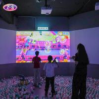 China Vibrant 3D Multi Point Interactive Wall Game with Auto Scoring for Play Venues for sale