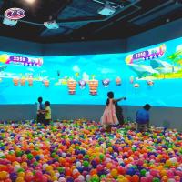 China 3D Visual Multi Point Interactive Wall Game Vibrant Gameplay for  Kindergartens for sale