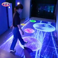 China 3LCD Technology All In One Interactive Floor Projector For Resort Hotels for sale