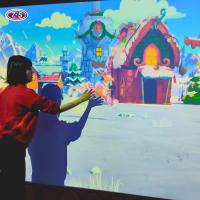 China Smart Kids Zone Solution Immersive AR Drawing Games Edutainment Projection Systems for sale