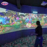 Quality Advanced Motion Tracking Immersive Large Screen Wall Projection games For Parks for sale