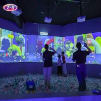 Quality Laser Interactive System Immersive Large Screen Wall Projection Games For Venues for sale