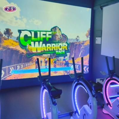 China Modular Indoor Cycling AR Game Solution Featuring Interactive Bicycle Simulator for sale