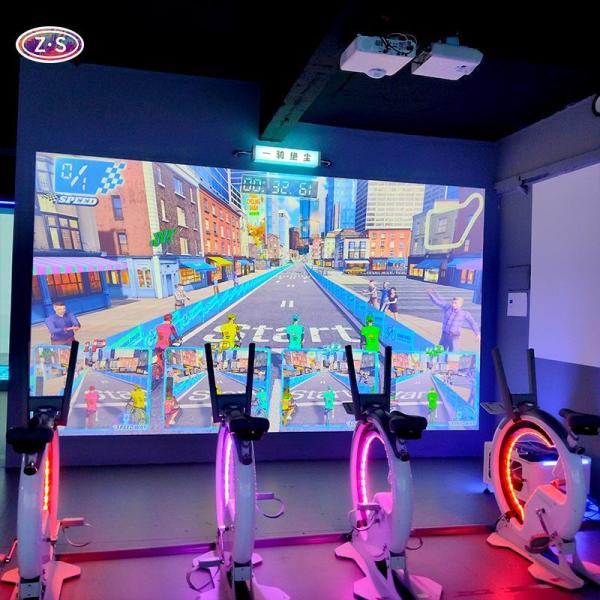 Quality Outdoor AR Bike Race Technology Turnkey Park And Tourist Attractions for sale