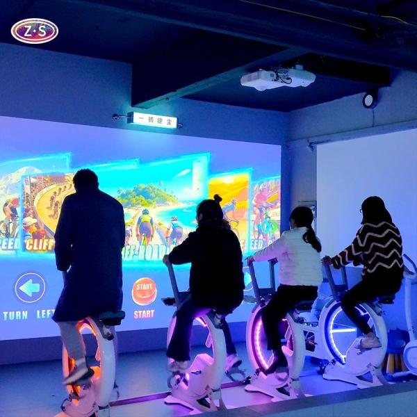 Quality Interactive Cycling Game Training Solution Bike Simulator For Health Clubs for sale