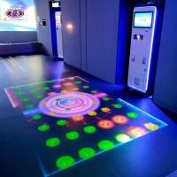China Commercial Interactive Game Floor Compact Motion Sensing Floor Games Solution for sale