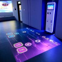 China Interactive Training Floor Compact Motion Sensing Floor Games Solution System for sale